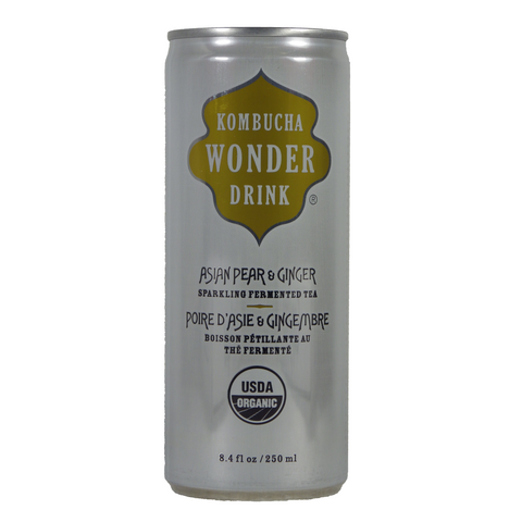 Kombucha Wonder Drink - Sparkling Fermented Tea - Single serving cans ...