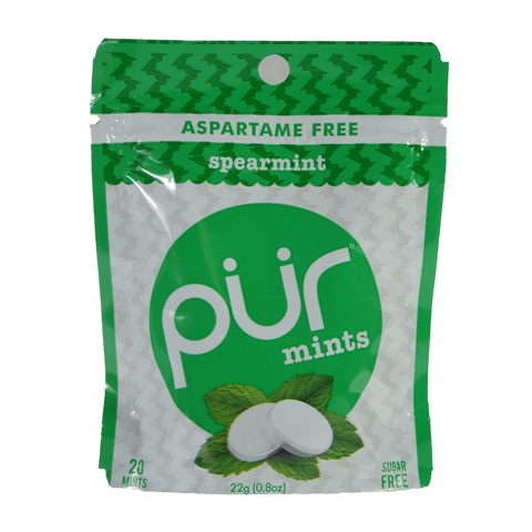 Pur - Mints - Sugar free mints in multi-serving resealable pouches ...