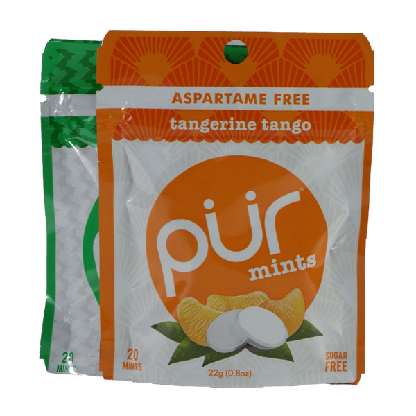 Pur - Mints - Sugar free mints in multi-serving resealable pouches ...